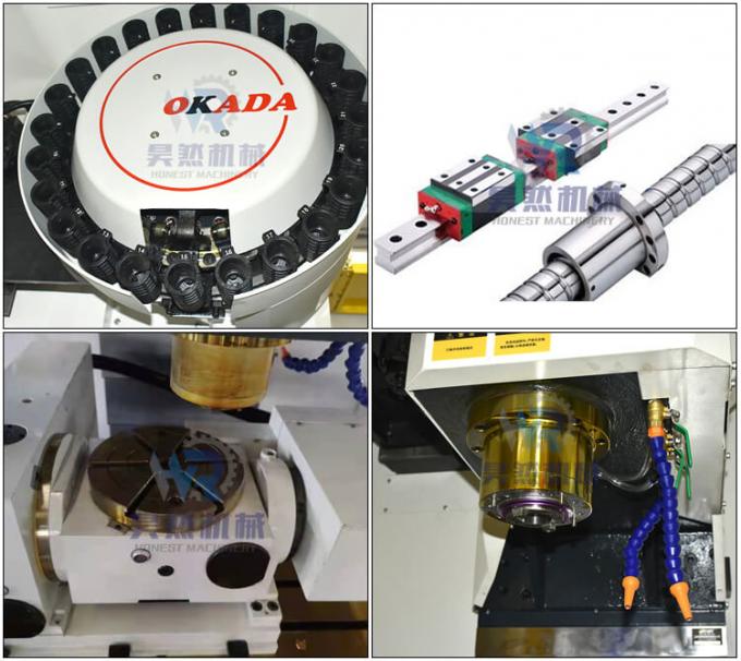 Metal CNC Vertical Milling Mini Vmc Machine Vmc 840 3 Axis