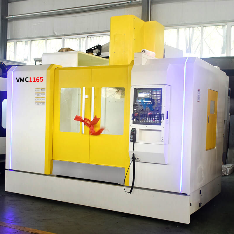 CNC 4 Axis VMC Machine Small Horizontal Machining Center For Metal Vmc1165